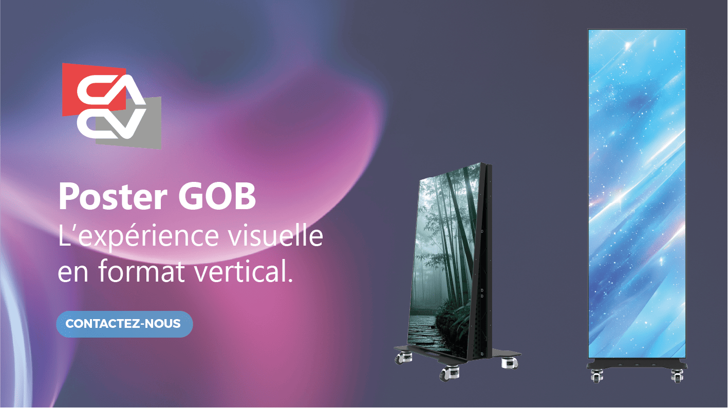 Poster PRO : L’écran d’affichage LED intelligent, prêt à briller